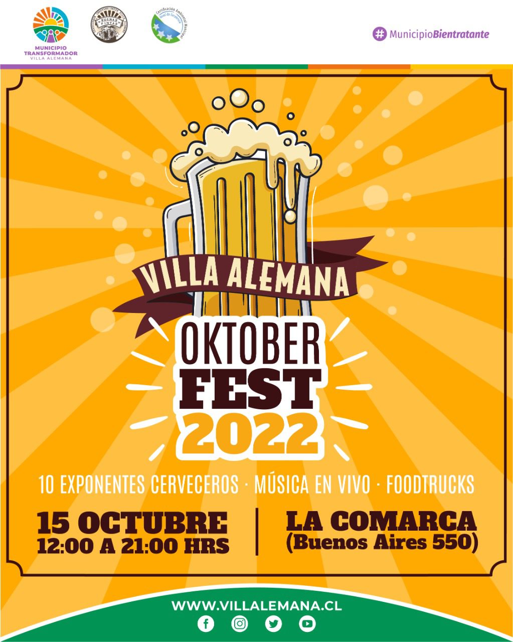 VILLA ALEMANA CELEBRARÁ FIESTA DE LA CERVEZA ESTE SÁBADO 15 DE OCTUBRE ...